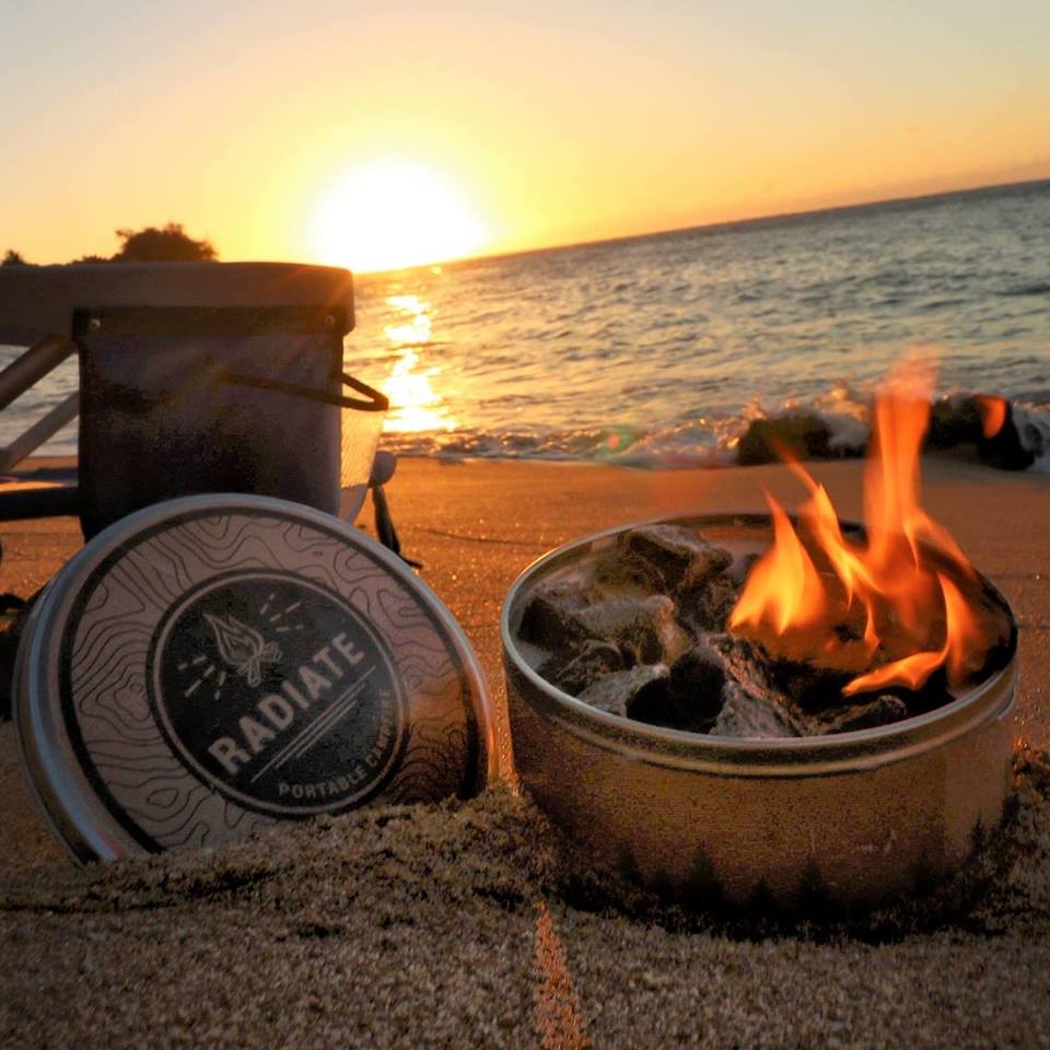 Radiate - The Portable Campfire - Shark Tank Blog